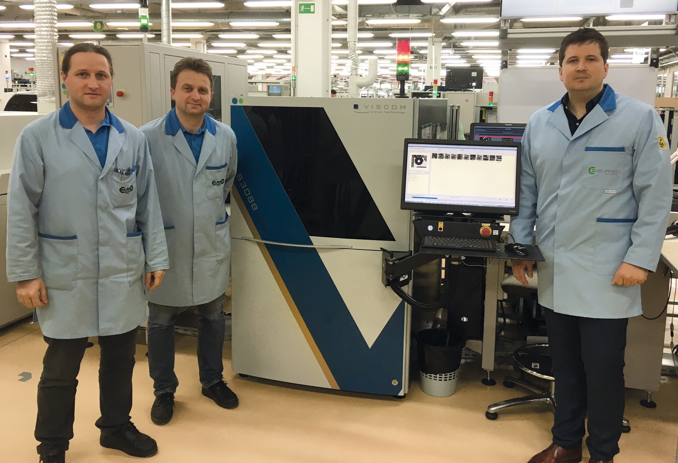 S3088 ultra gold setzt sich bei ELRAD durch – Viscom