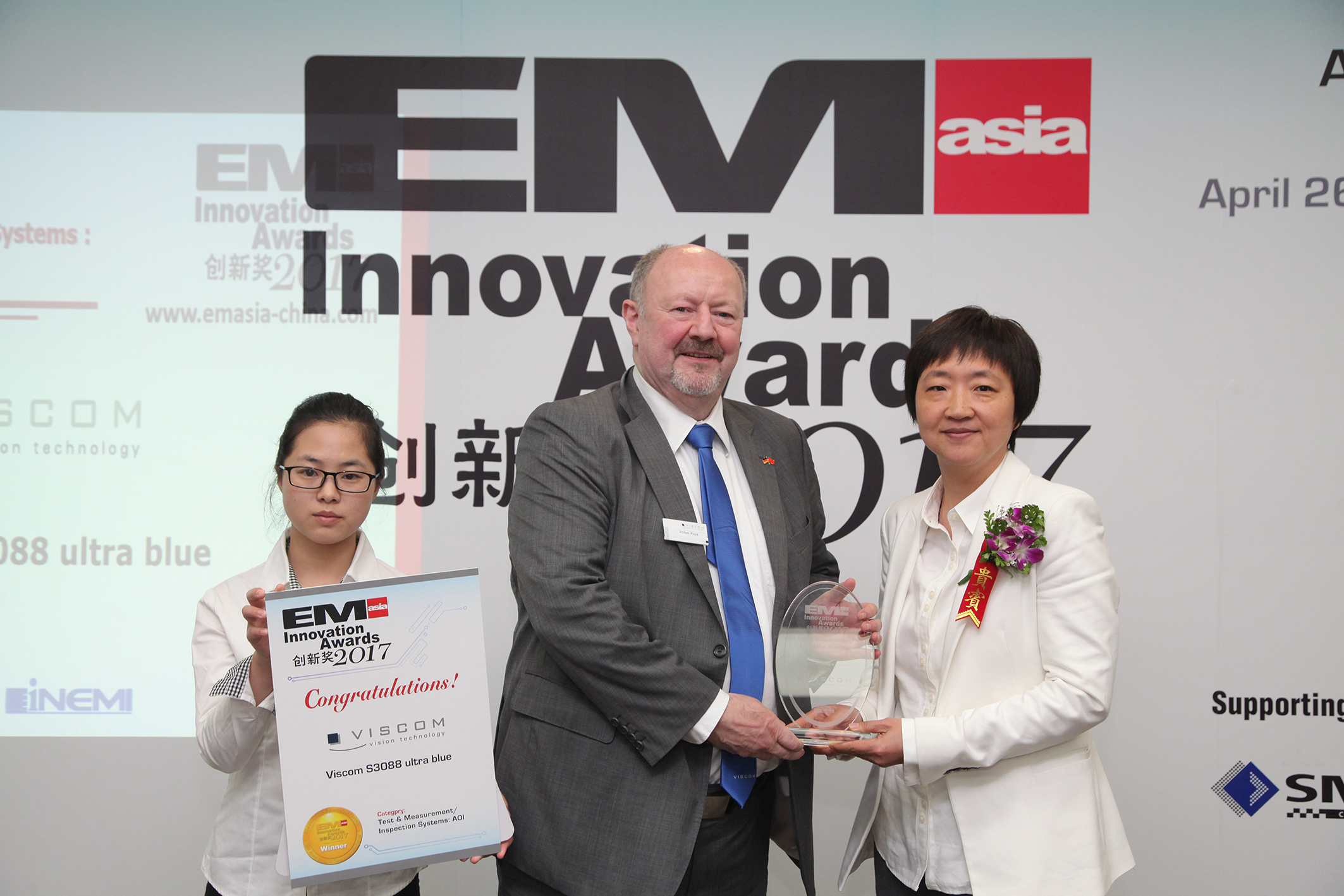Viscom picks up two awards in Asia for its economical 3D AOI – Viscom